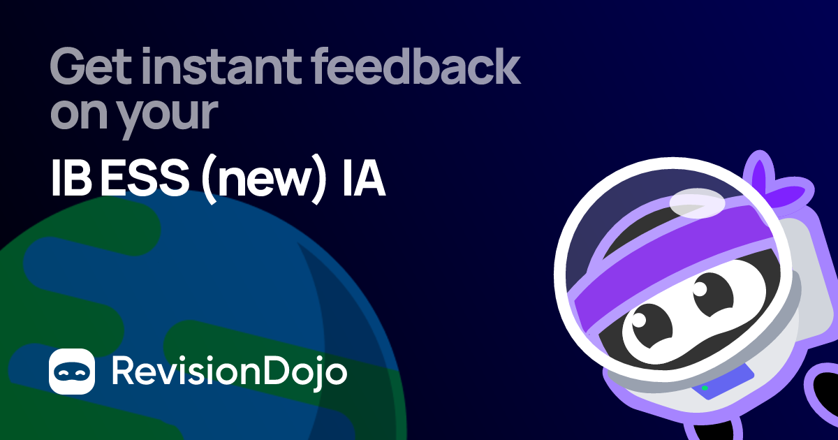 IB ESS (new) IA Grader | RevisionDojo
