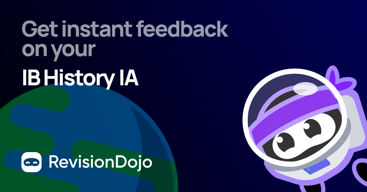 IB History IA Grader | RevisionDojo