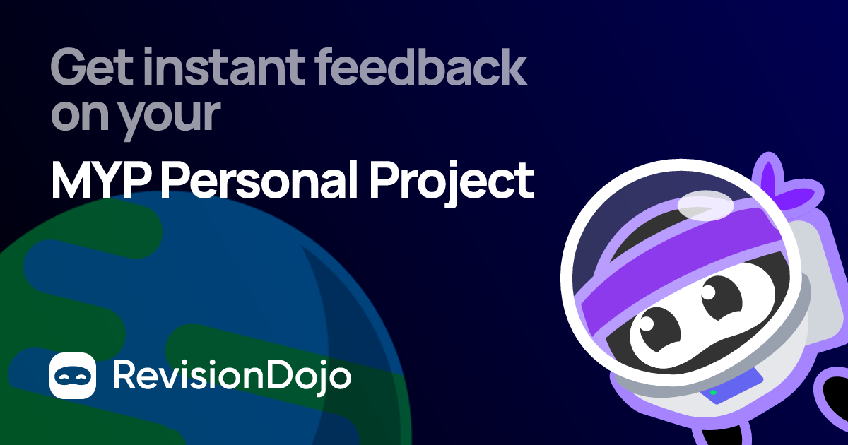 MYP Personal Project Grader | RevisionDojo